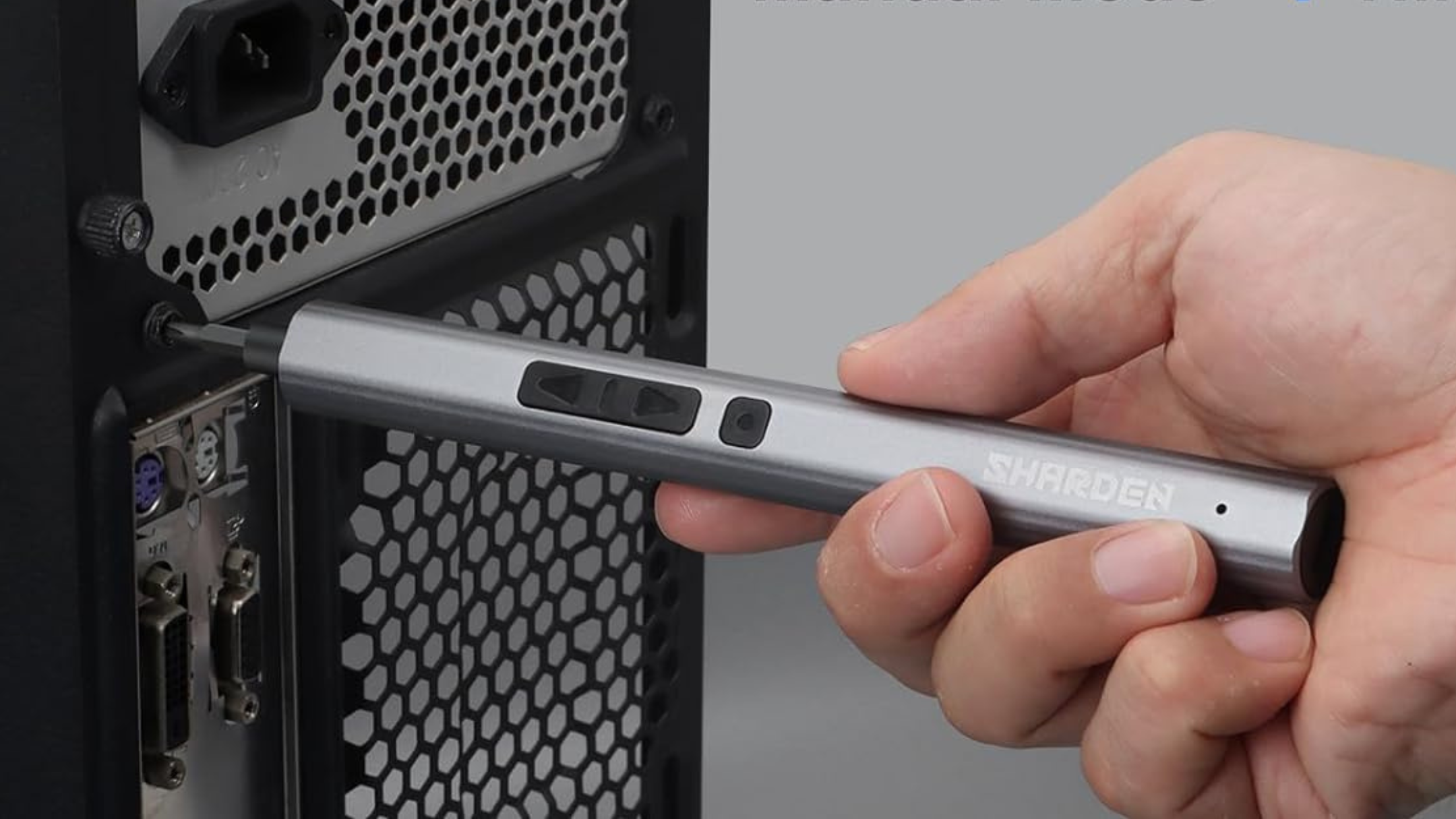 Tackle PC builds with ease using this compact electric screwdriver that ...