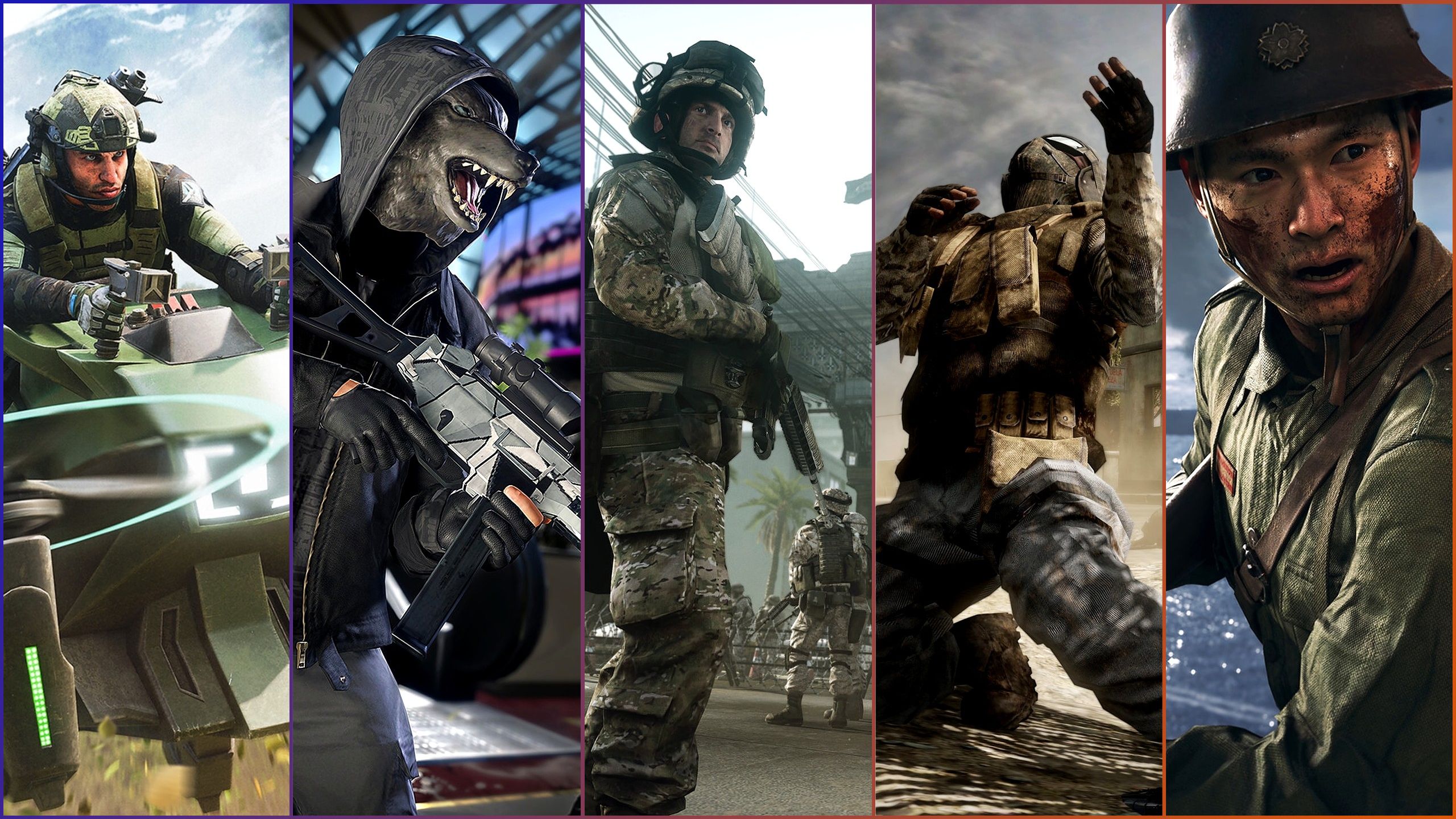 Ranking every Battlefield game before Battlefield 6 drops