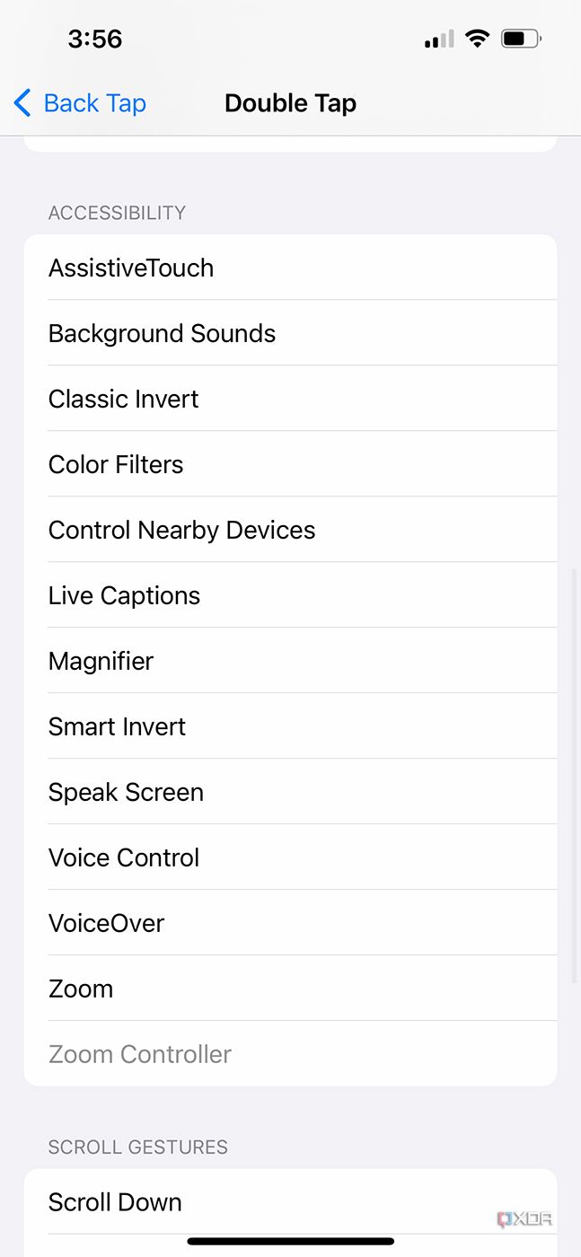 How to use back tap on iPhone