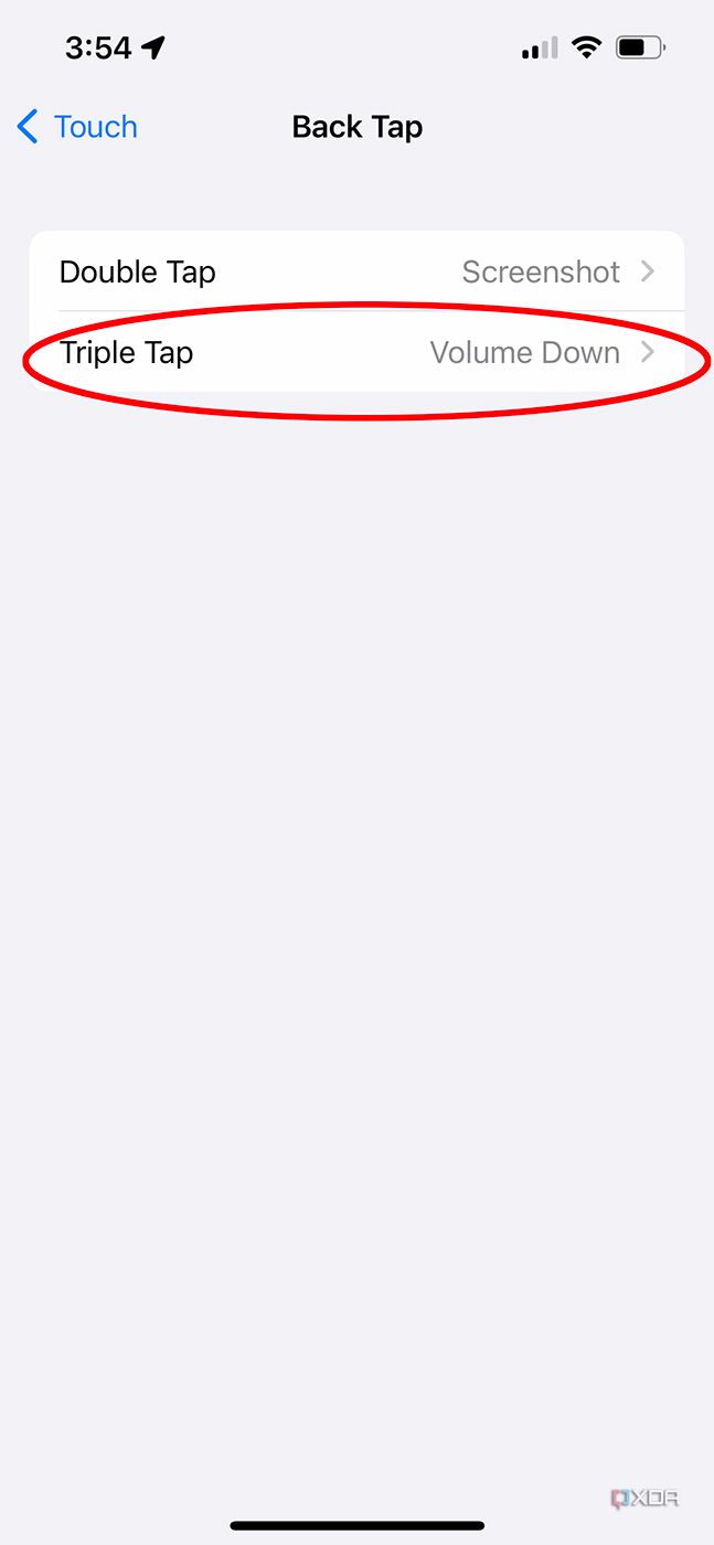 How to use back tap on iPhone