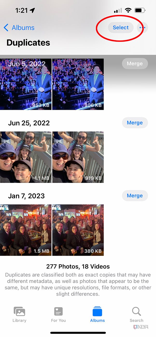 How to remove duplicate photos from your iCloud account on an iPhone
