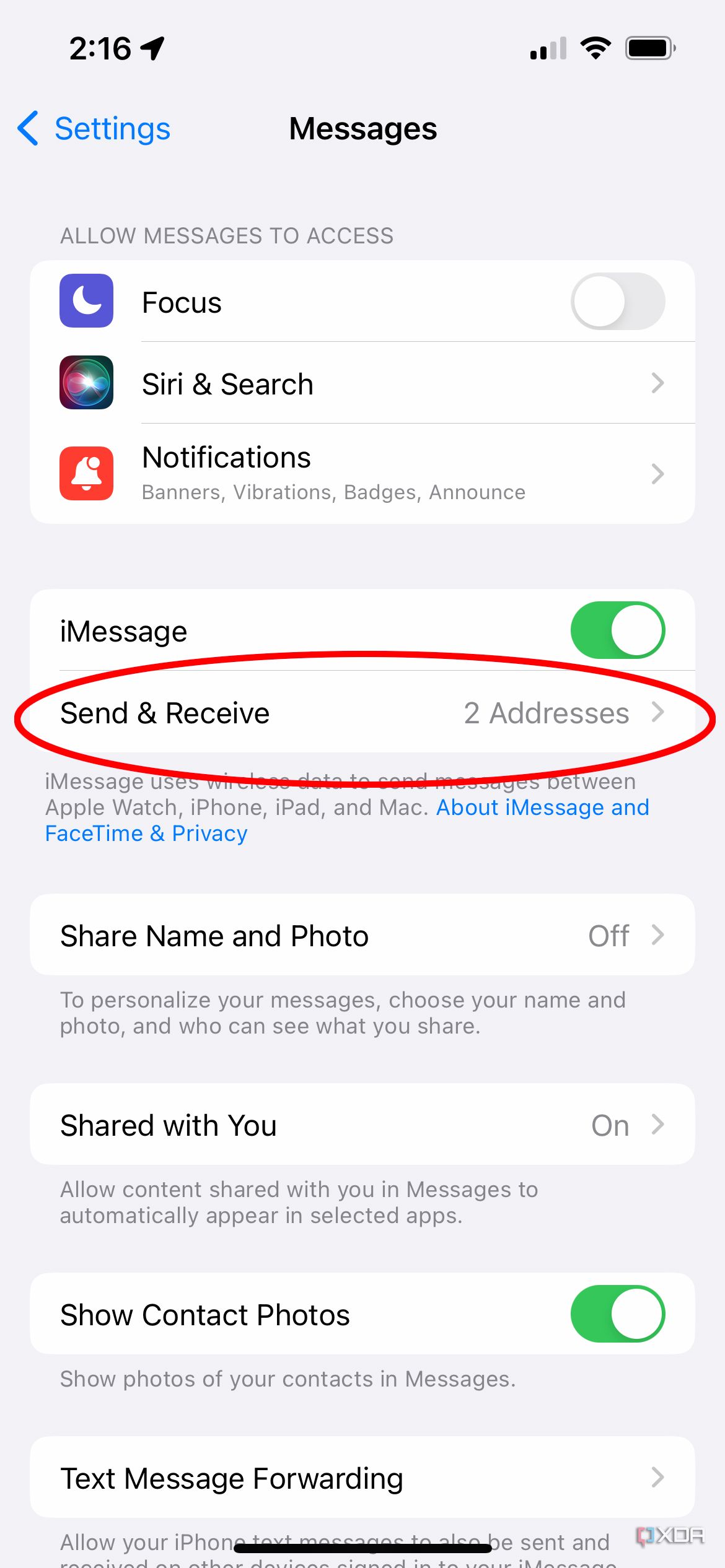 How to change your sender or caller ID on iMessage and FaceTime