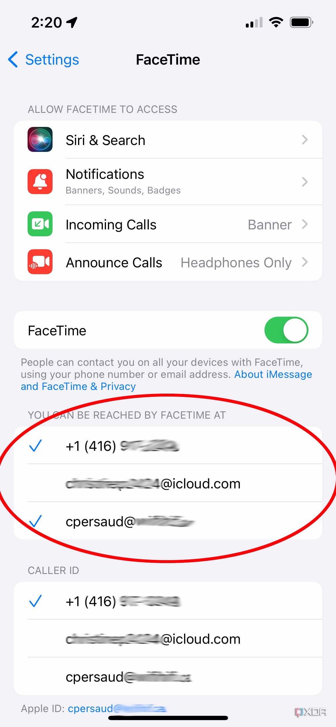 How to change your sender or caller ID on iMessage and FaceTime