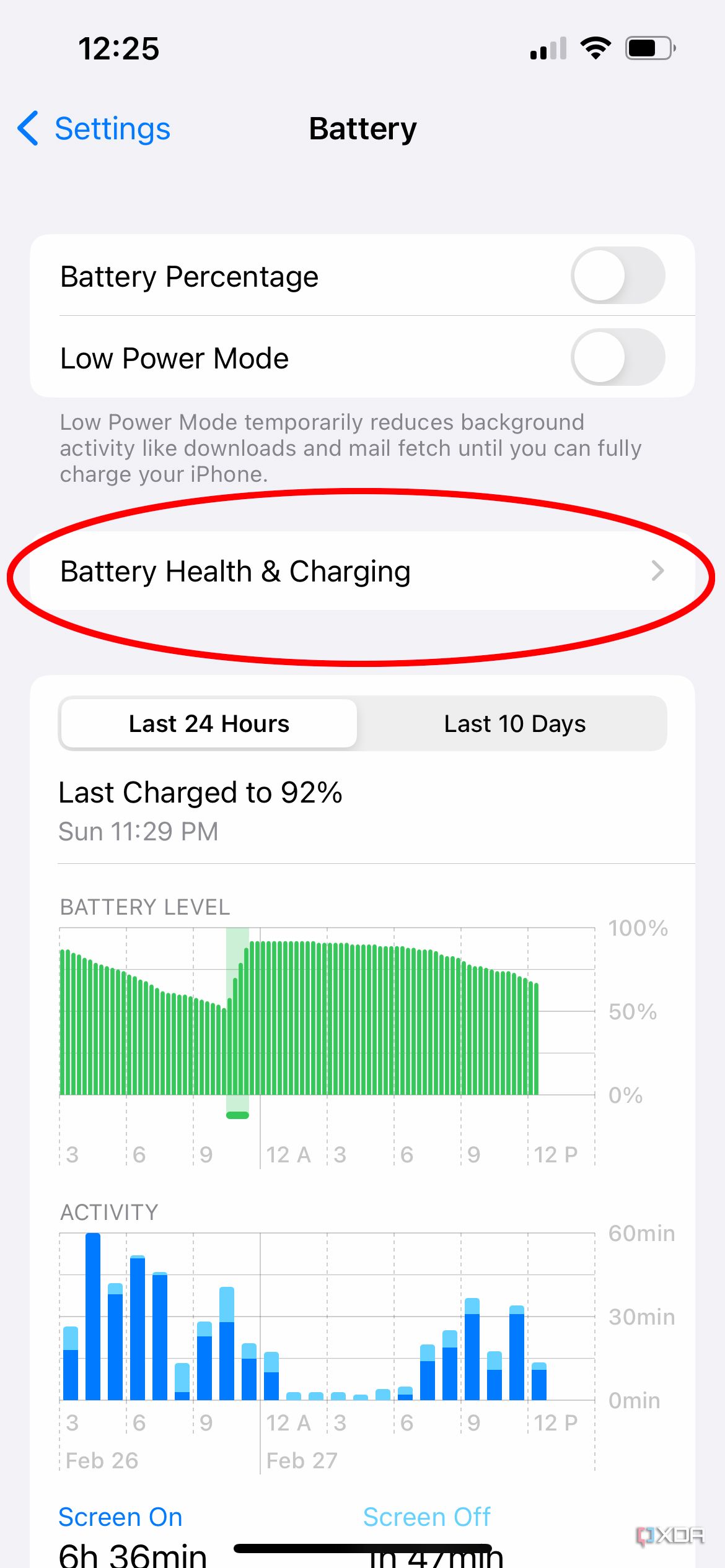 How to use Clean Energy Charging on iOS 16.1
