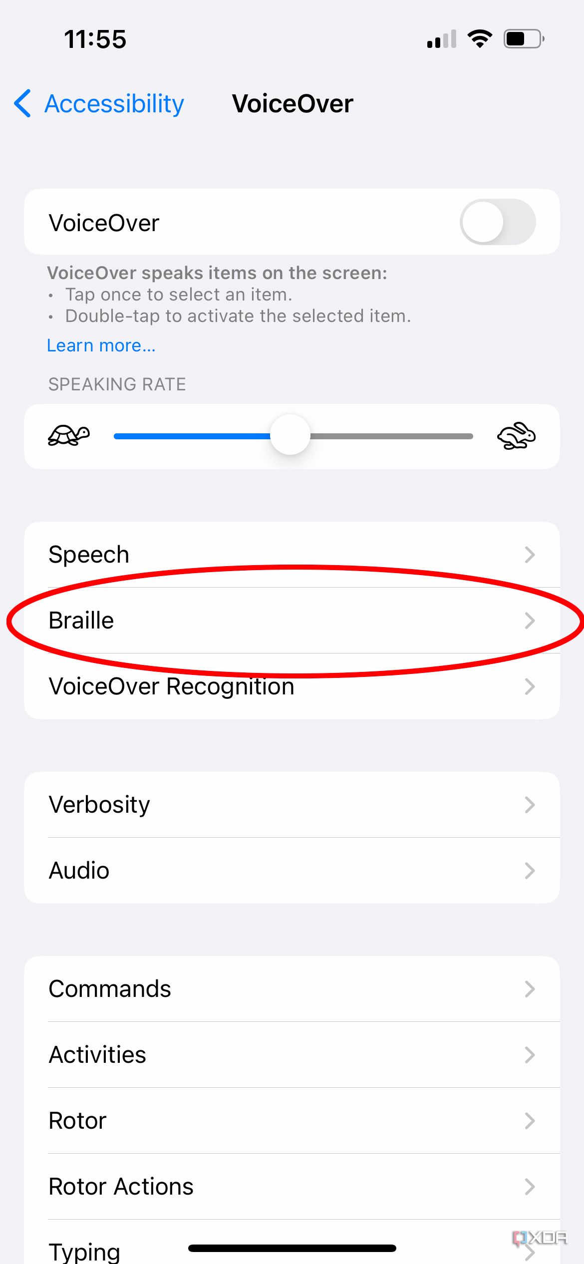 How to use VoiceOver on iPhone