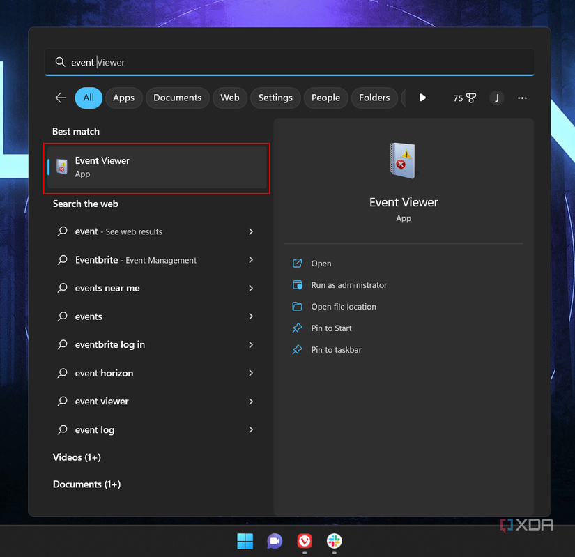 How to use Event Viewer to check for errors on Windows 11