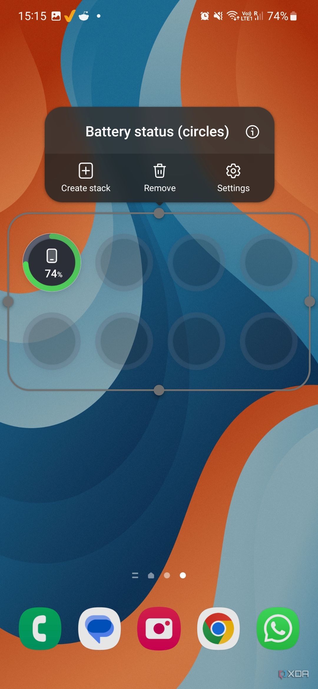Here's how to customize the homescreen on a Samsung device