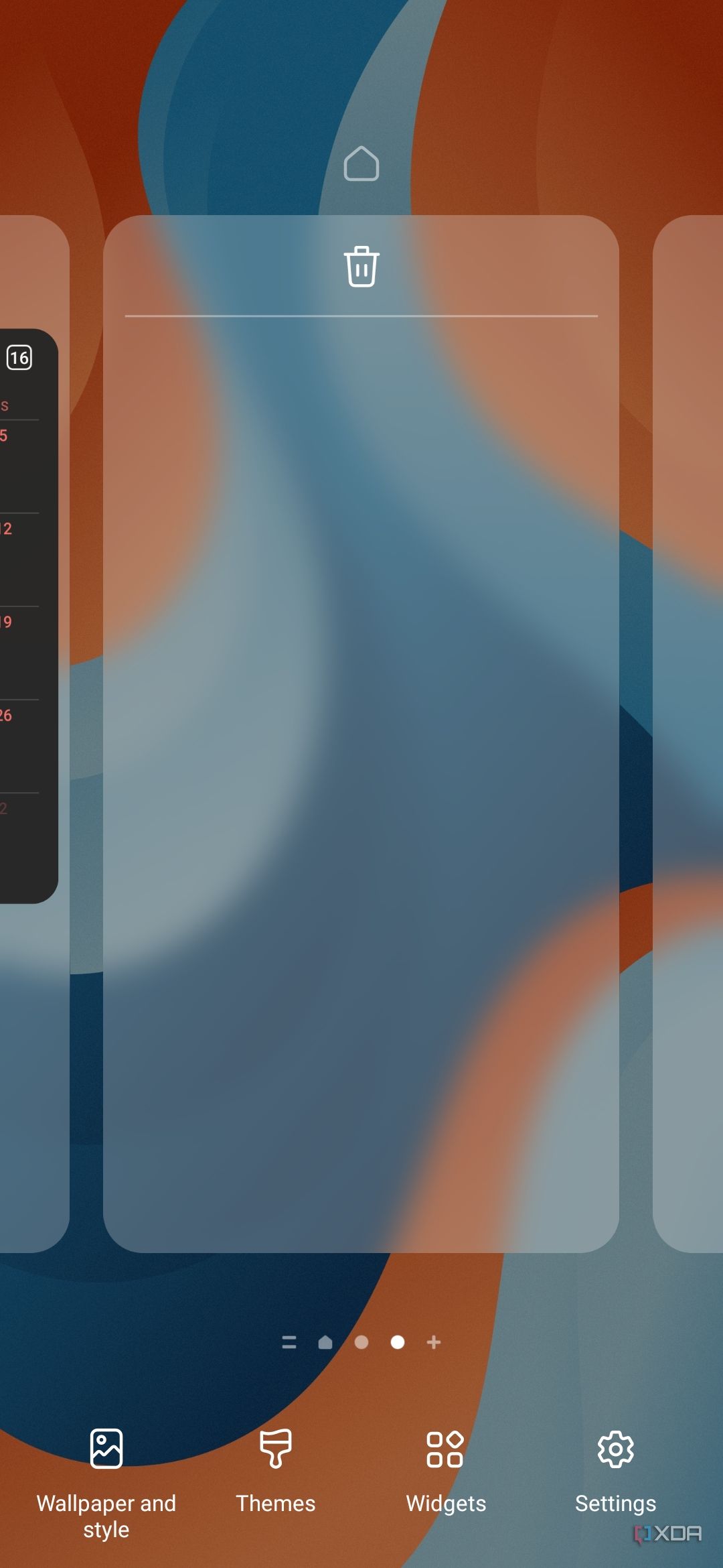 Here's how to customize the homescreen on a Samsung device