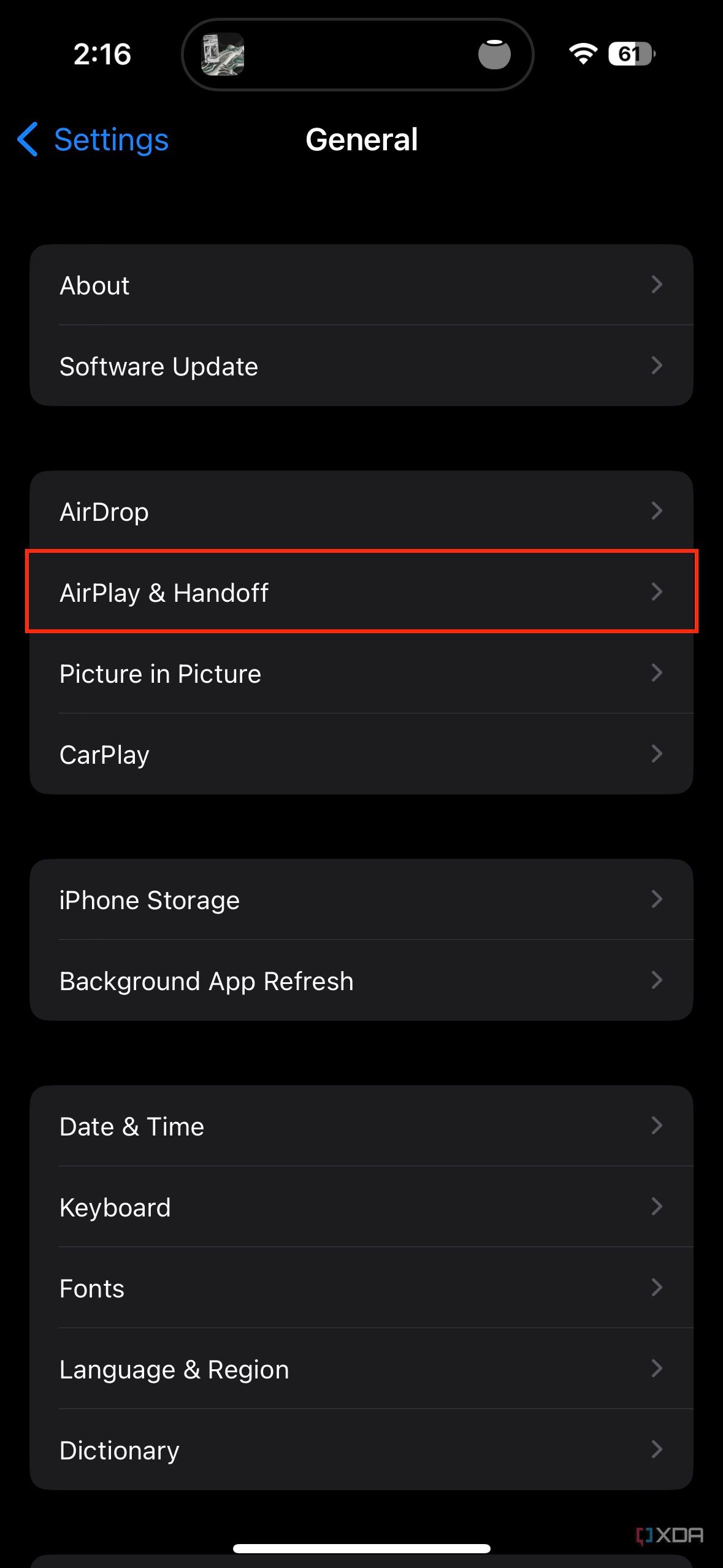 How to hand off a task from iOS to macOS and vice versa