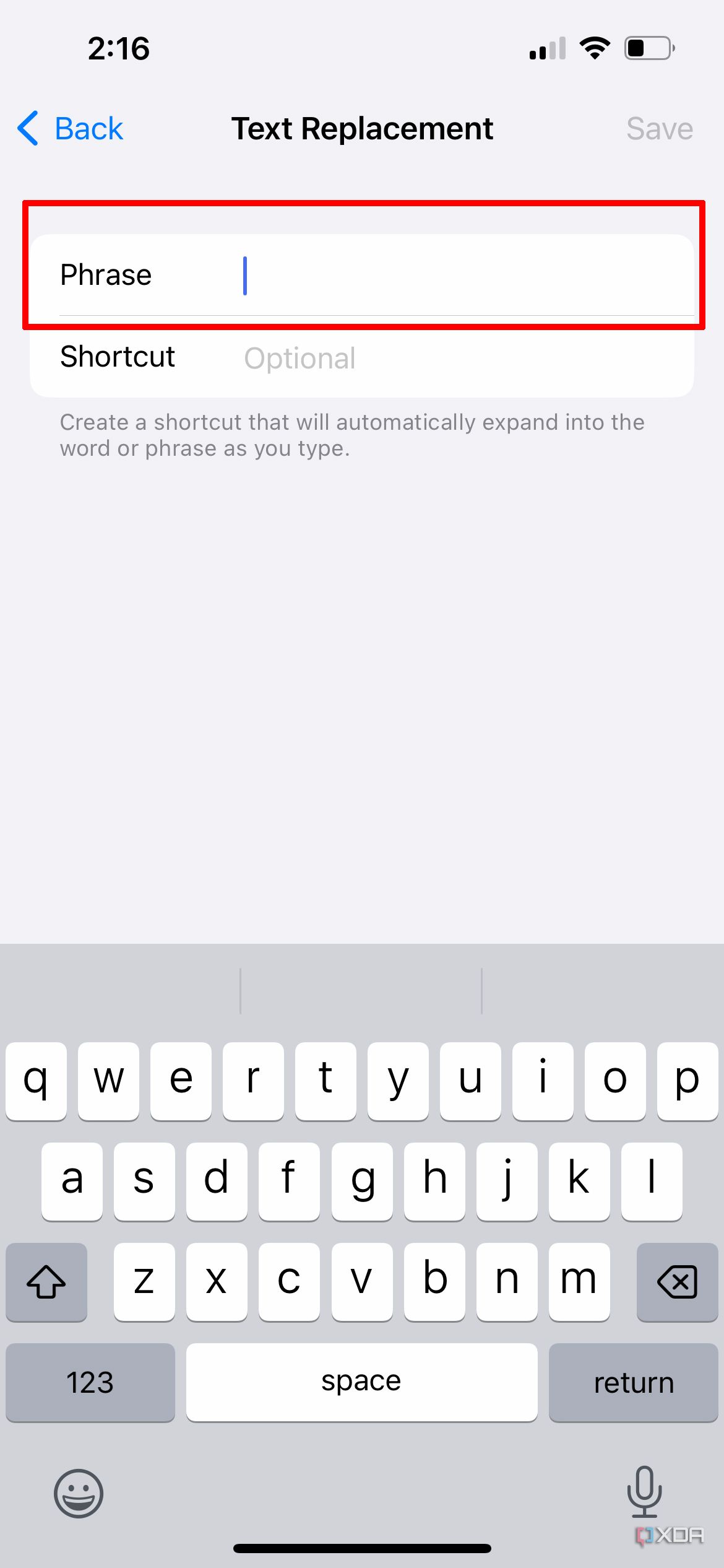 How to create keyboard shortcuts on your iPhone