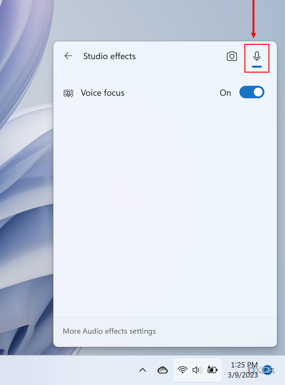 How to use Windows Studio effects on Windows 11