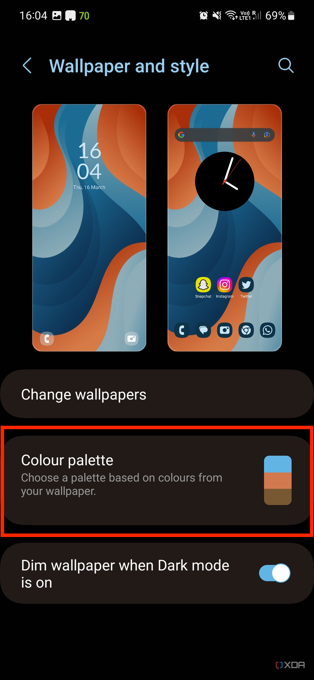 Here's how to customize the homescreen on a Samsung device
