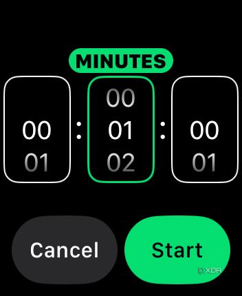 How to set a timer on Apple Watch