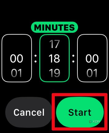 How to set a timer on Apple Watch