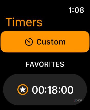 How to set a timer on Apple Watch