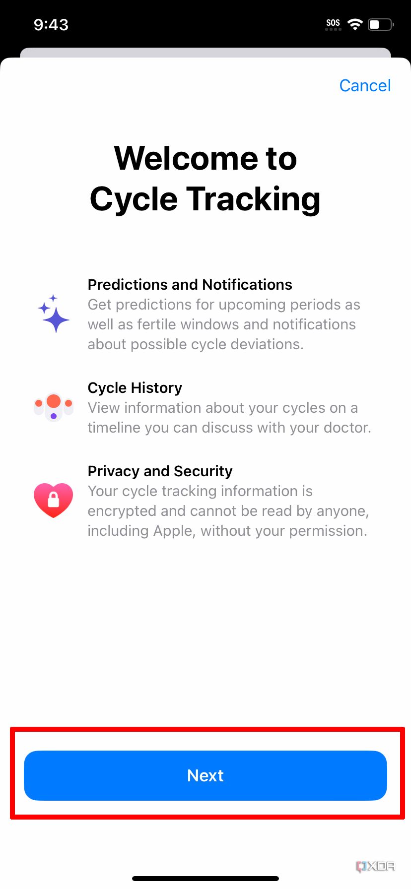 How to set up menstrual cycle tracking on iPhone (and log from Apple Watch)