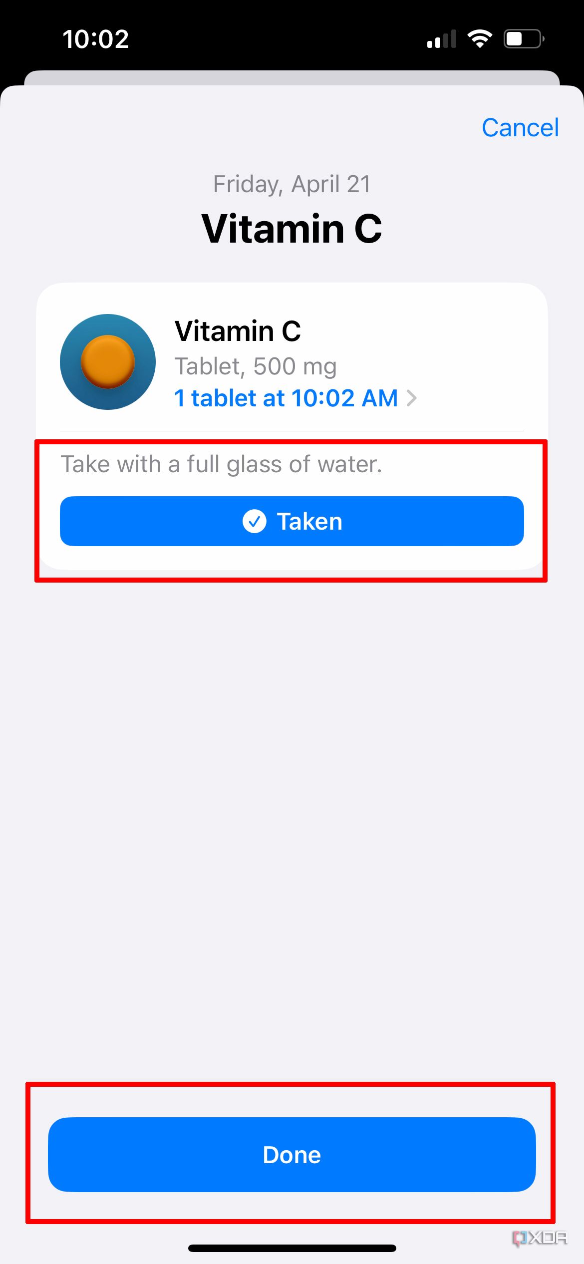 How to log medications on iPhone and Apple Watch