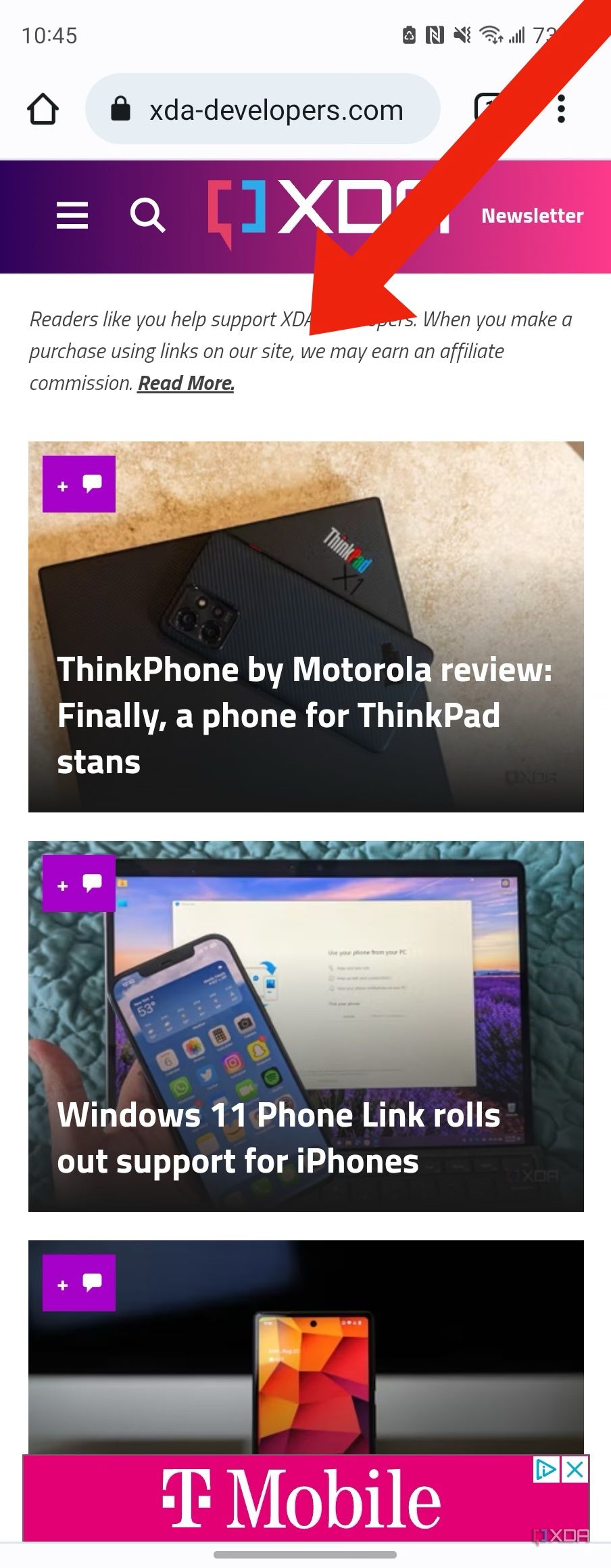 How to use multitasking gestures on a Samsung device for split-screen and pop-up view