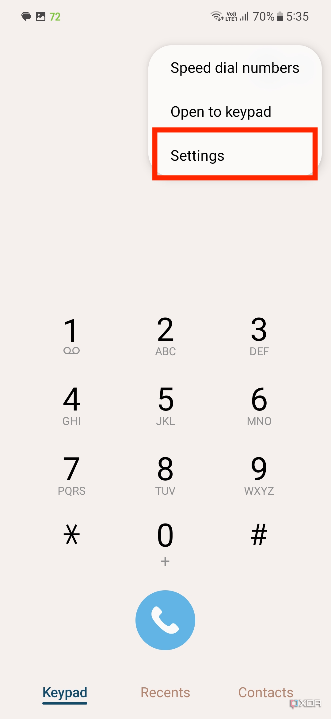 How to set a custom call background for your contacts on a Samsung device