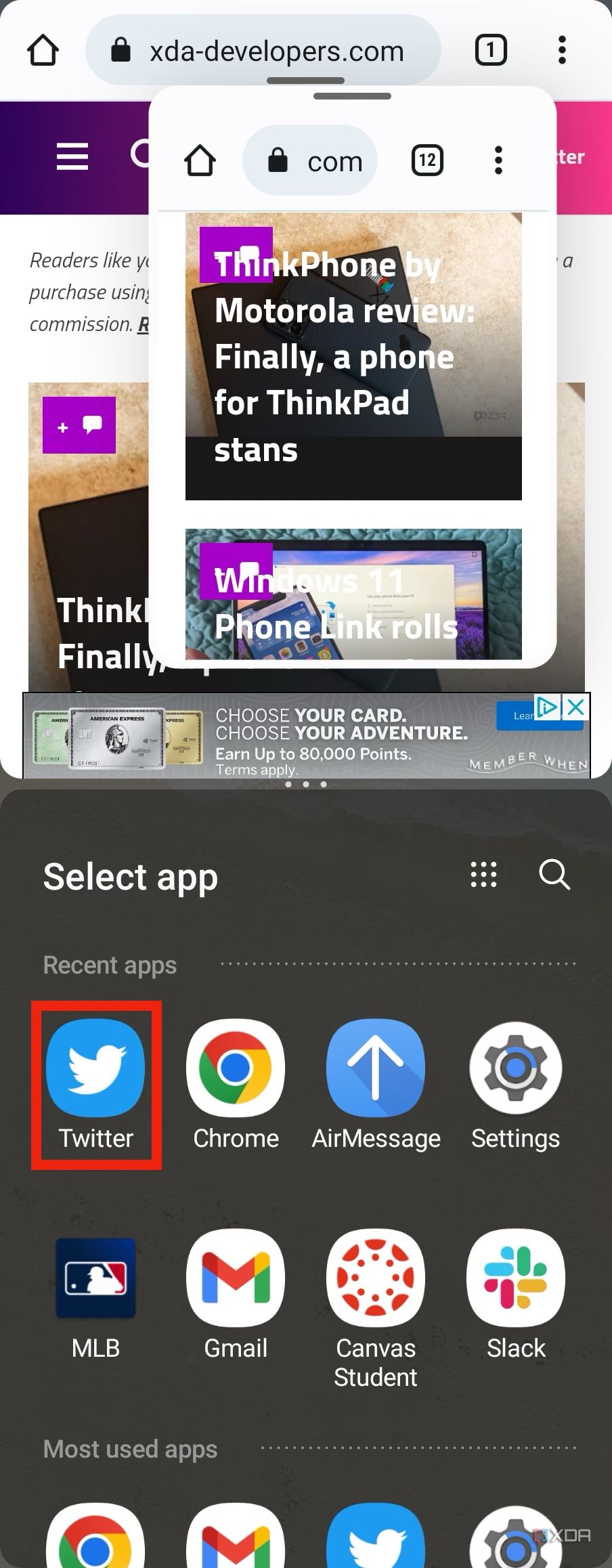 How to use multitasking gestures on a Samsung device for split-screen ...