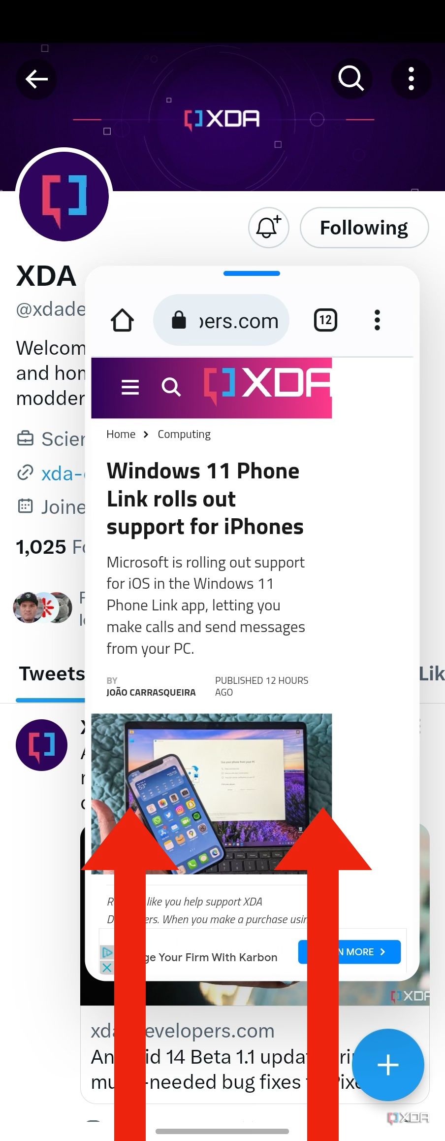 How to use multitasking gestures on a Samsung device for split-screen ...