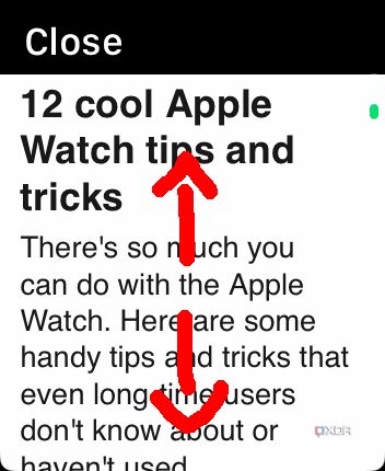 How to open web links on an Apple Watch