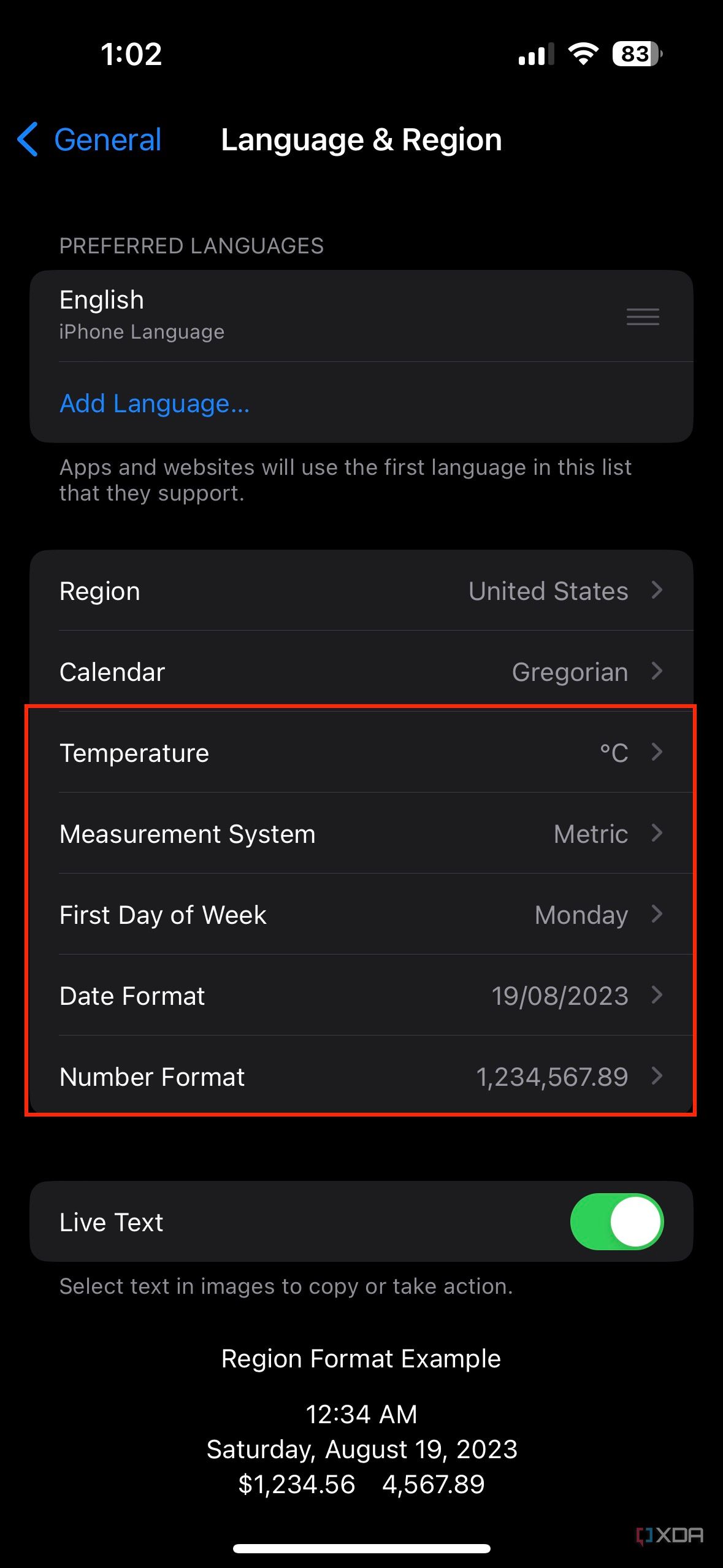How to switch between US and metric systems on iOS and iPadOS