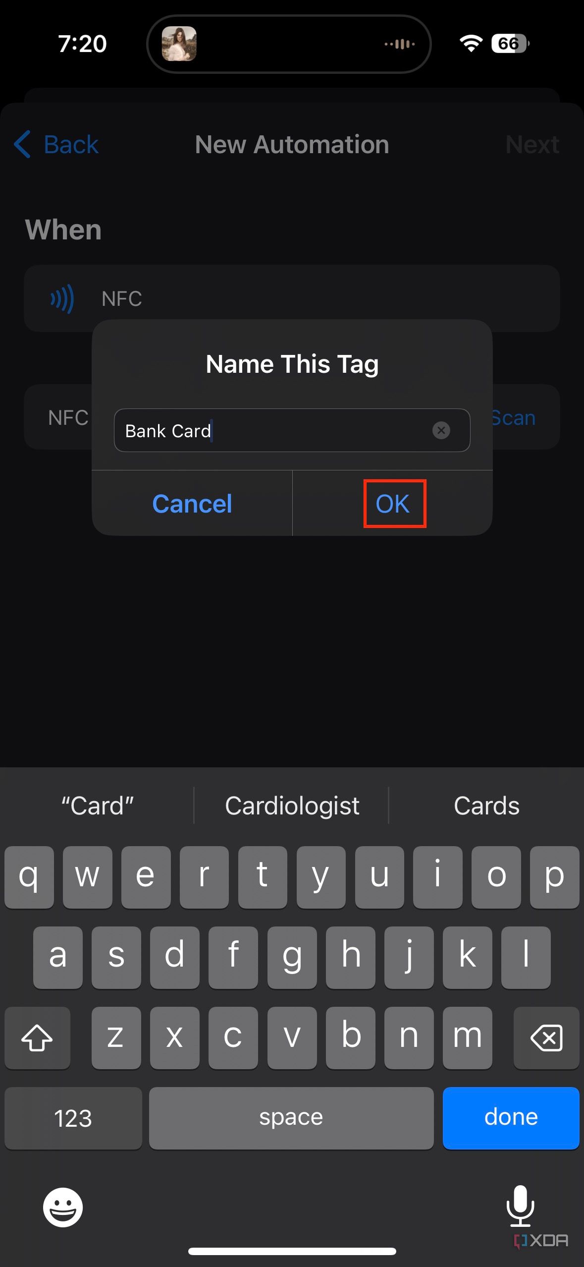 How to automatically launch the bank app by tapping its card with your ...