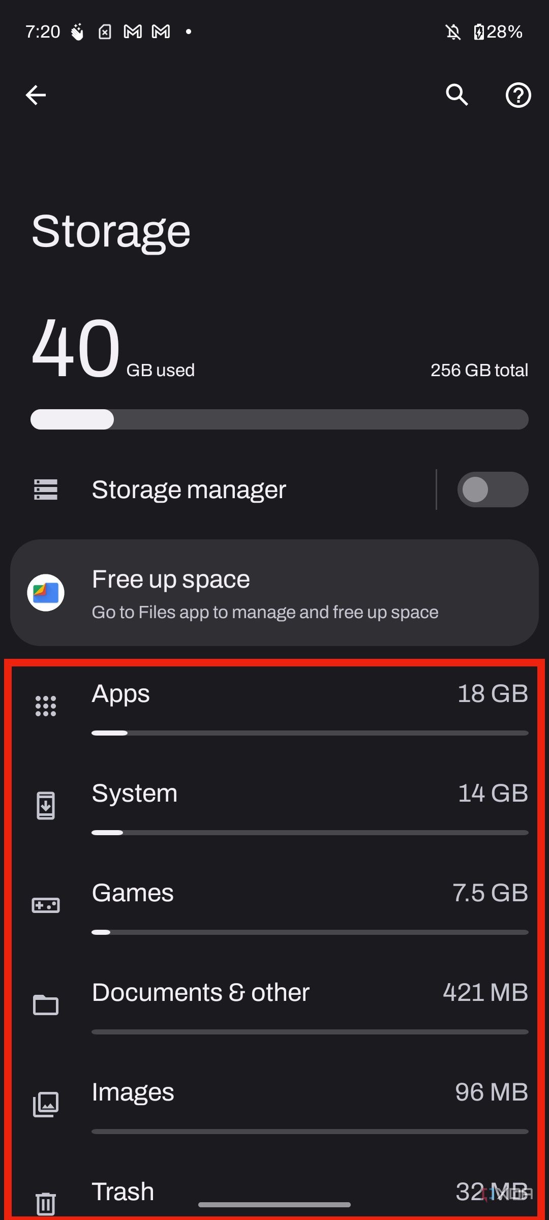 How to manage storage on your Android phone
