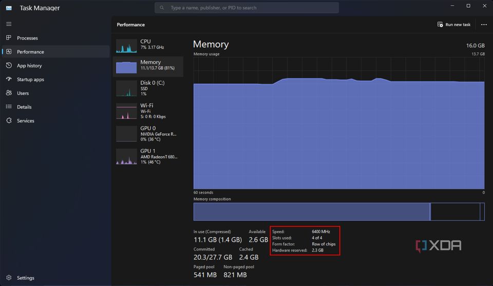 How to find out your RAM specs on a Windows 11 PC