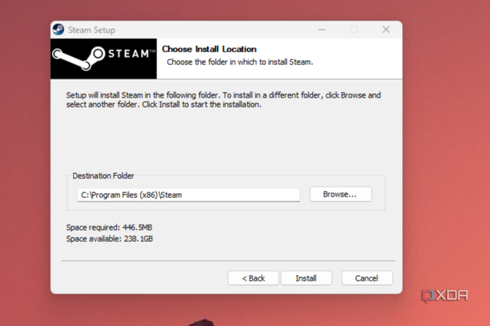 How to run Steam on Asus ROG Ally