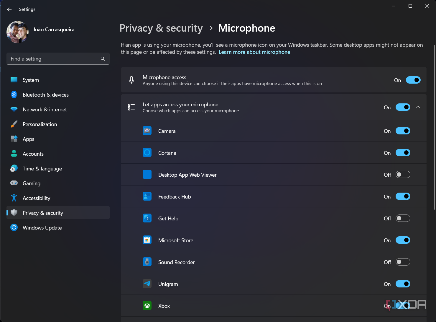 How to block apps from accessing your webcam and microphone in Windows 11