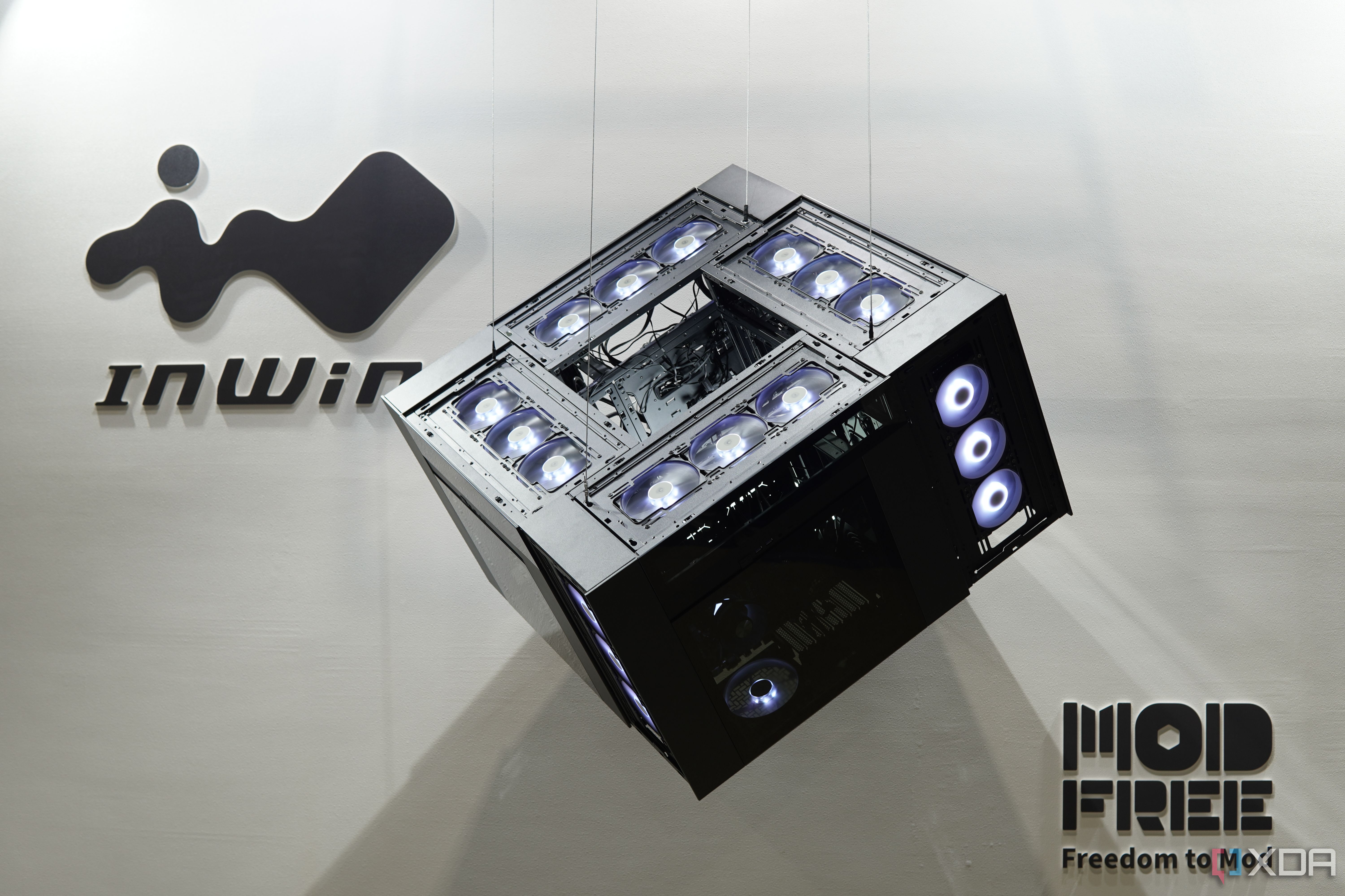 InWin's PC cases offer a different take on building your own PC