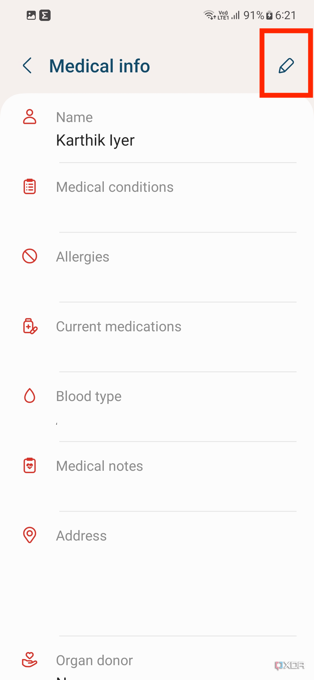 How to send an Emergency SOS call on a Samsung Galaxy device