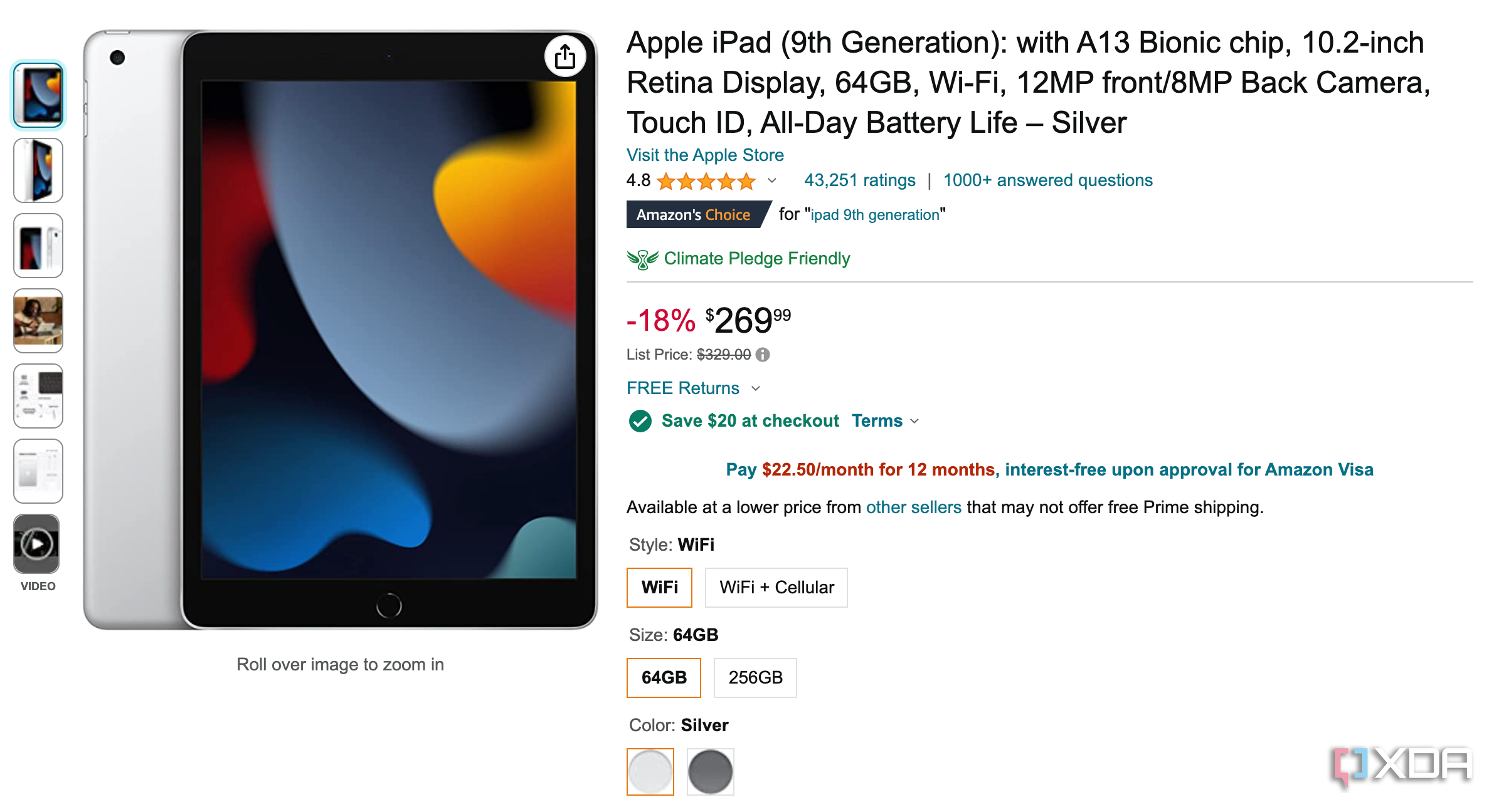 Apple’s entry-level iPad at $250 is the only Prime Day tablet deal you need