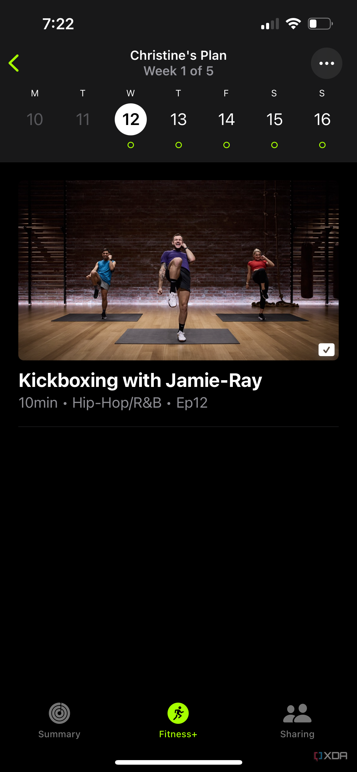 How to create a custom Fitness+ workout plan on iOS and iPadOS 18