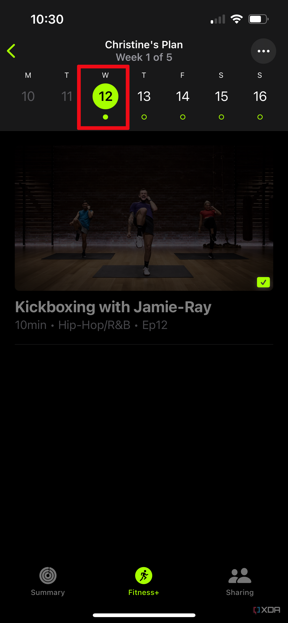 How to create a custom Fitness+ workout plan on iOS and iPadOS 18