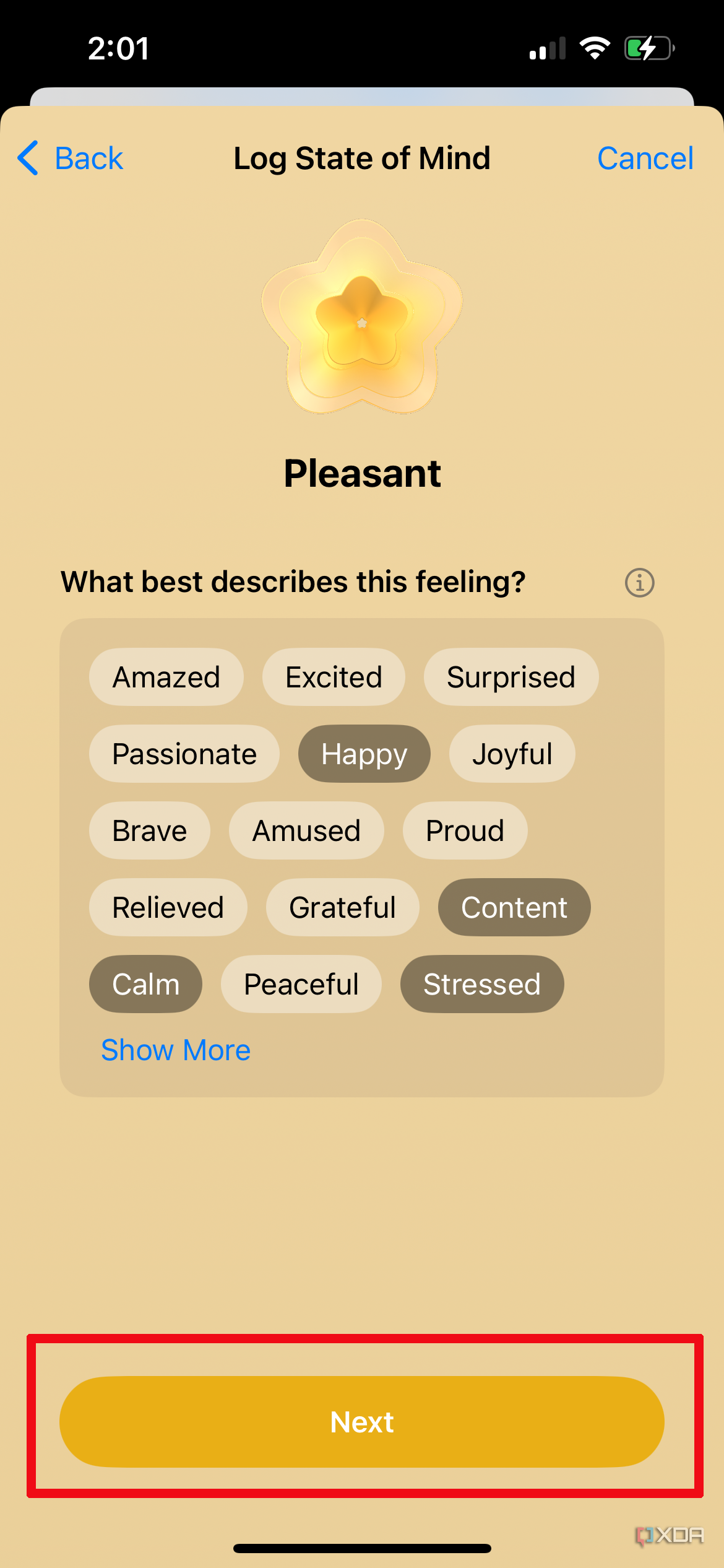 How to log and track your mood through Apple Health on iOS and iPadOS 17