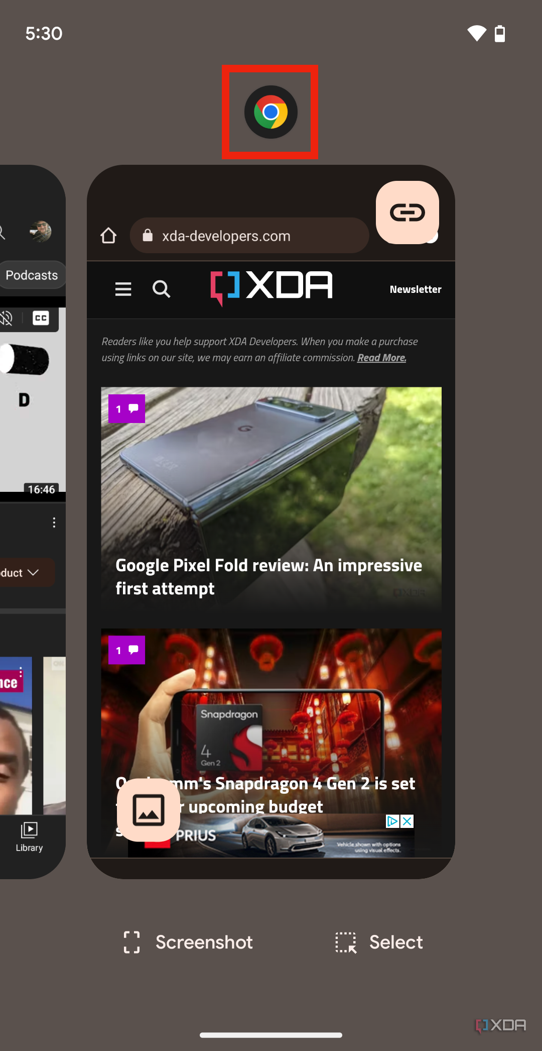 How to use two apps at once on the Google Pixel Fold