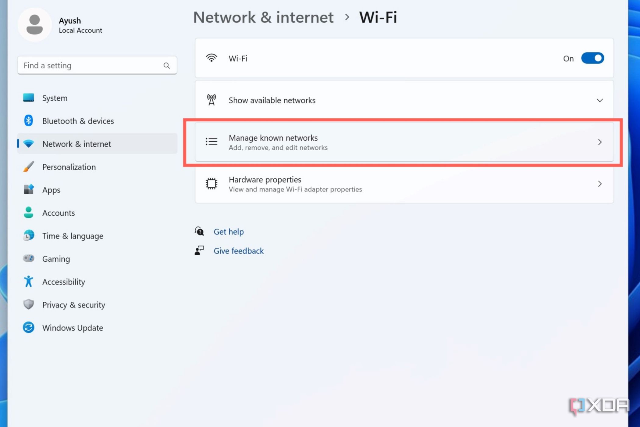 How to view your Wi-Fi password on Windows 11