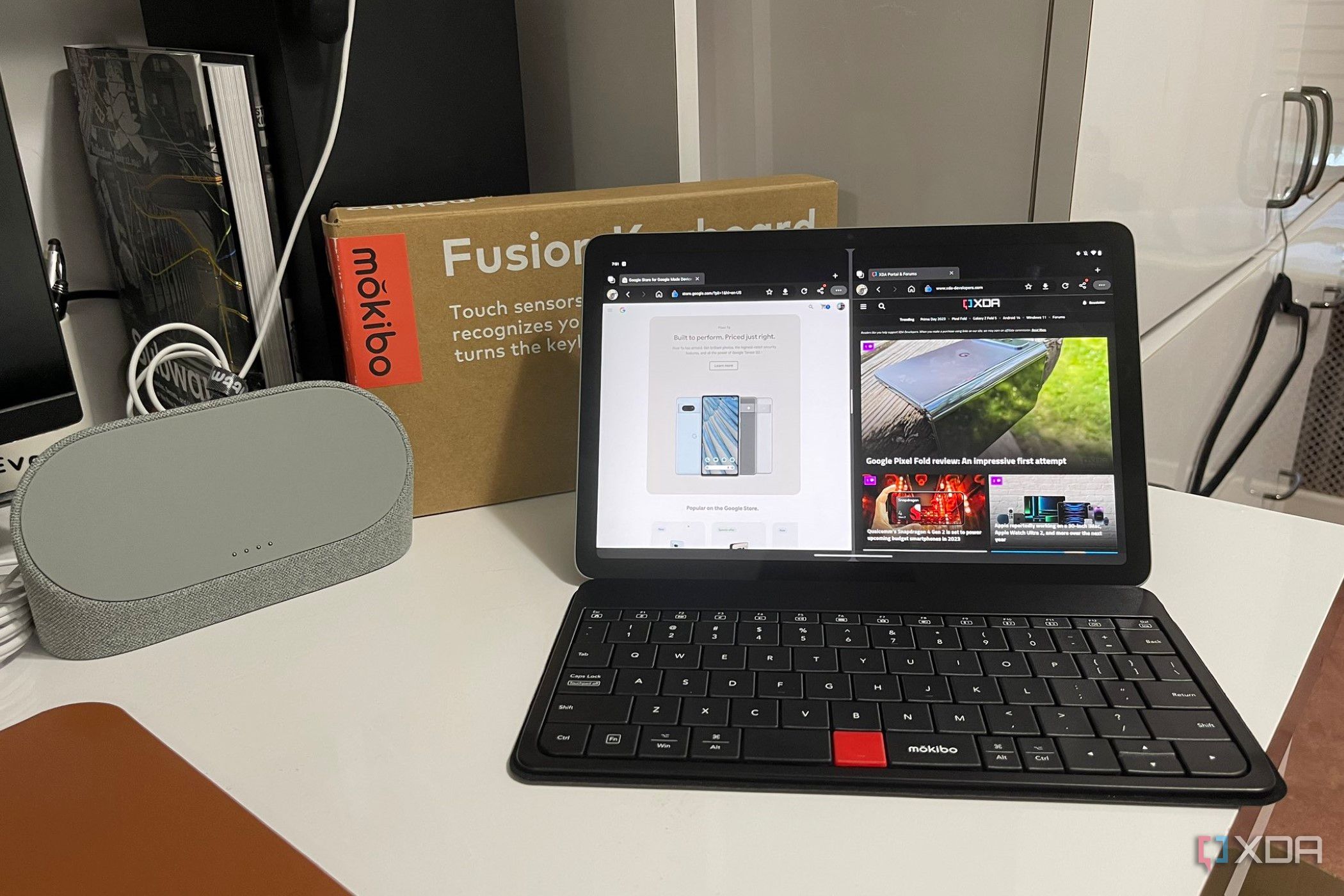 This keyboard turned my Pixel Tablet into a laptop and it's $87 for Prime Day