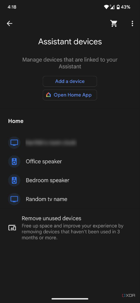 Speed up Google Assistant by removing unused devices Speed up Google Assistant by removing unused devices