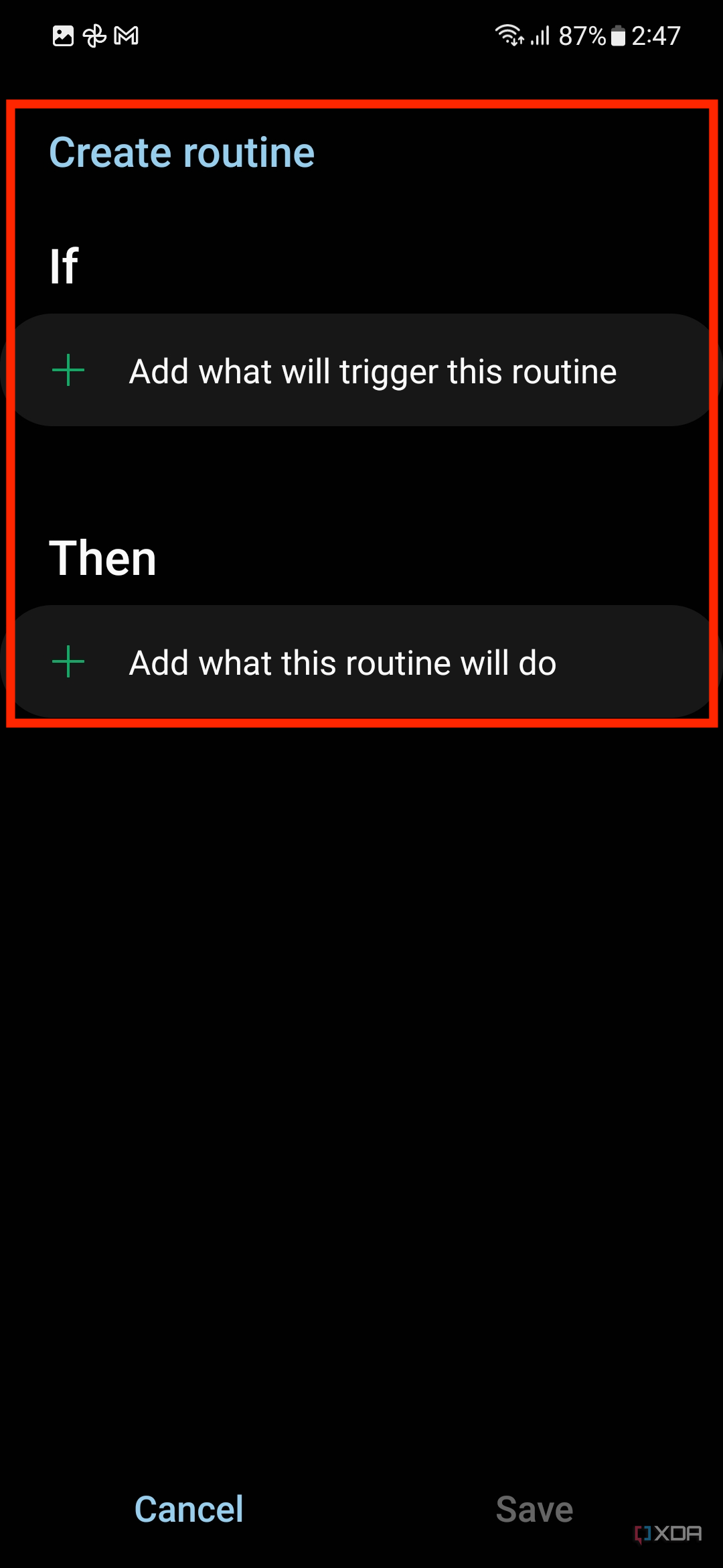 How to create custom Modes and Routines on a Samsung device