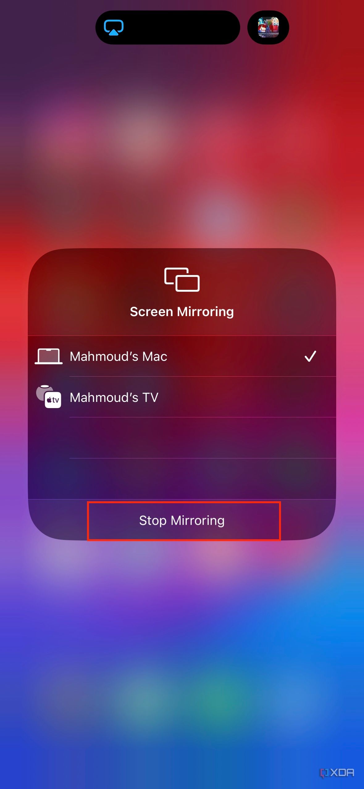 How to mirror content to your Mac using AirPlay