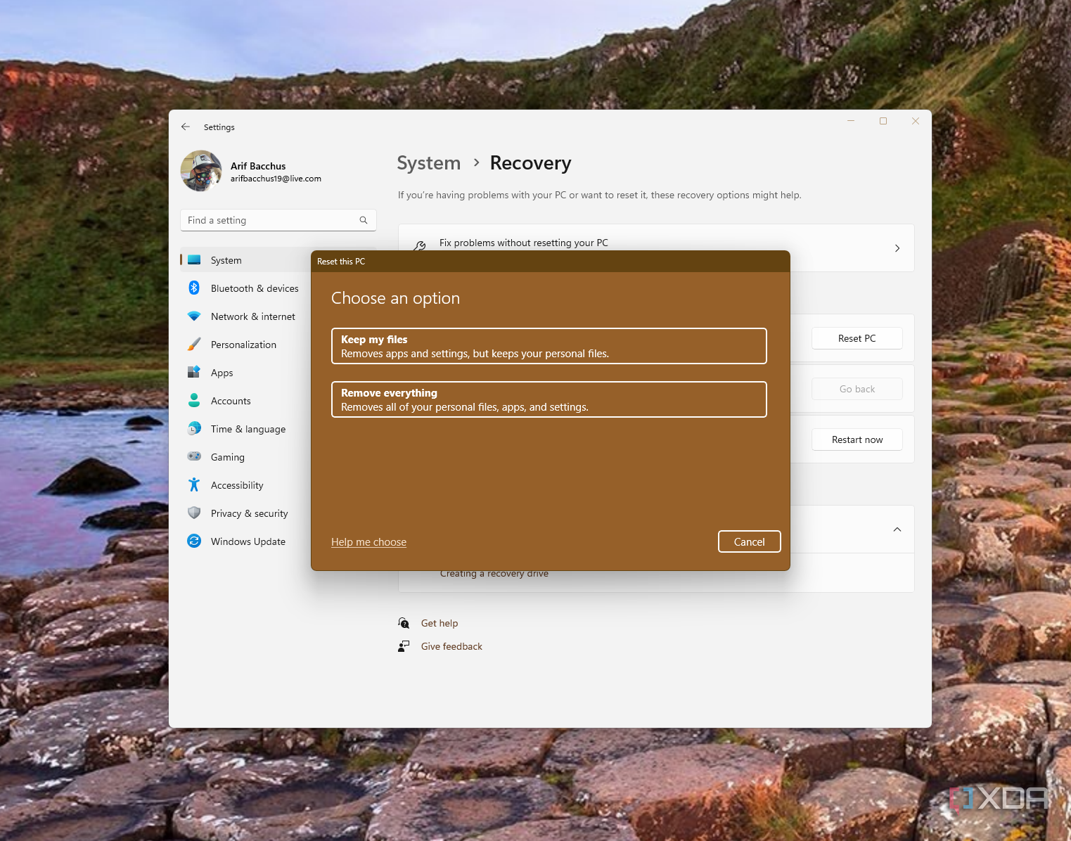 How to reset a Microsoft Surface device