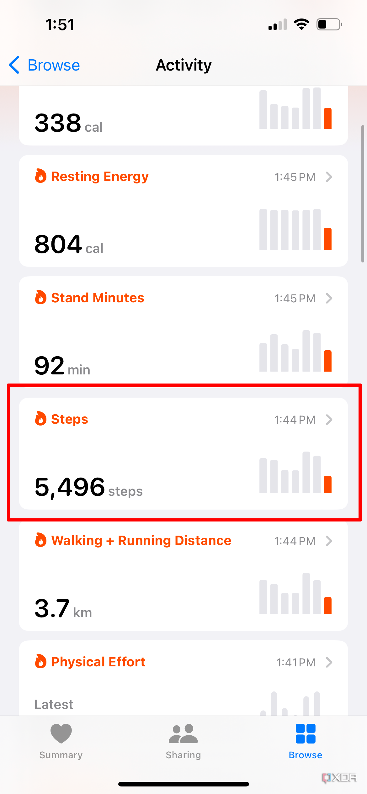 How to see your daily steps on the Apple Watch face