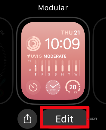 How to see your daily steps on the Apple Watch face