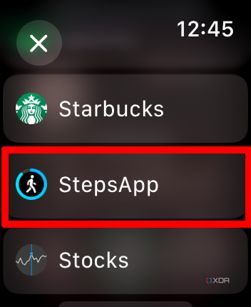 How to see your daily steps on the Apple Watch face