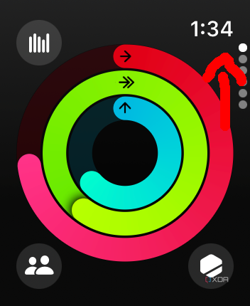 How to see your daily steps on the Apple Watch face