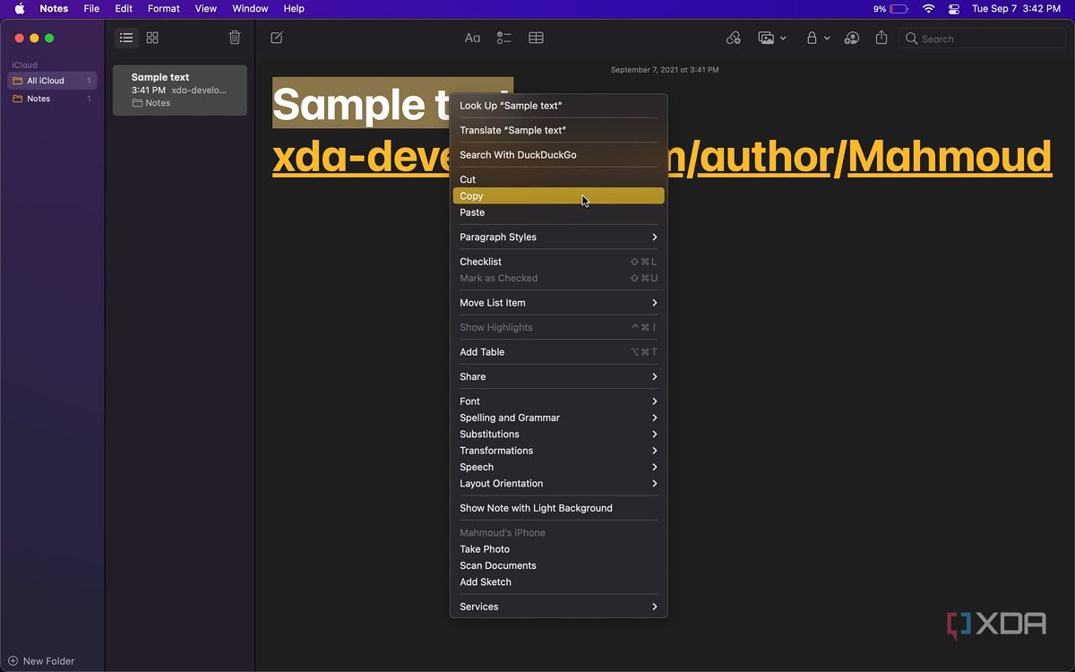 How to copy and paste on a Mac in four different ways